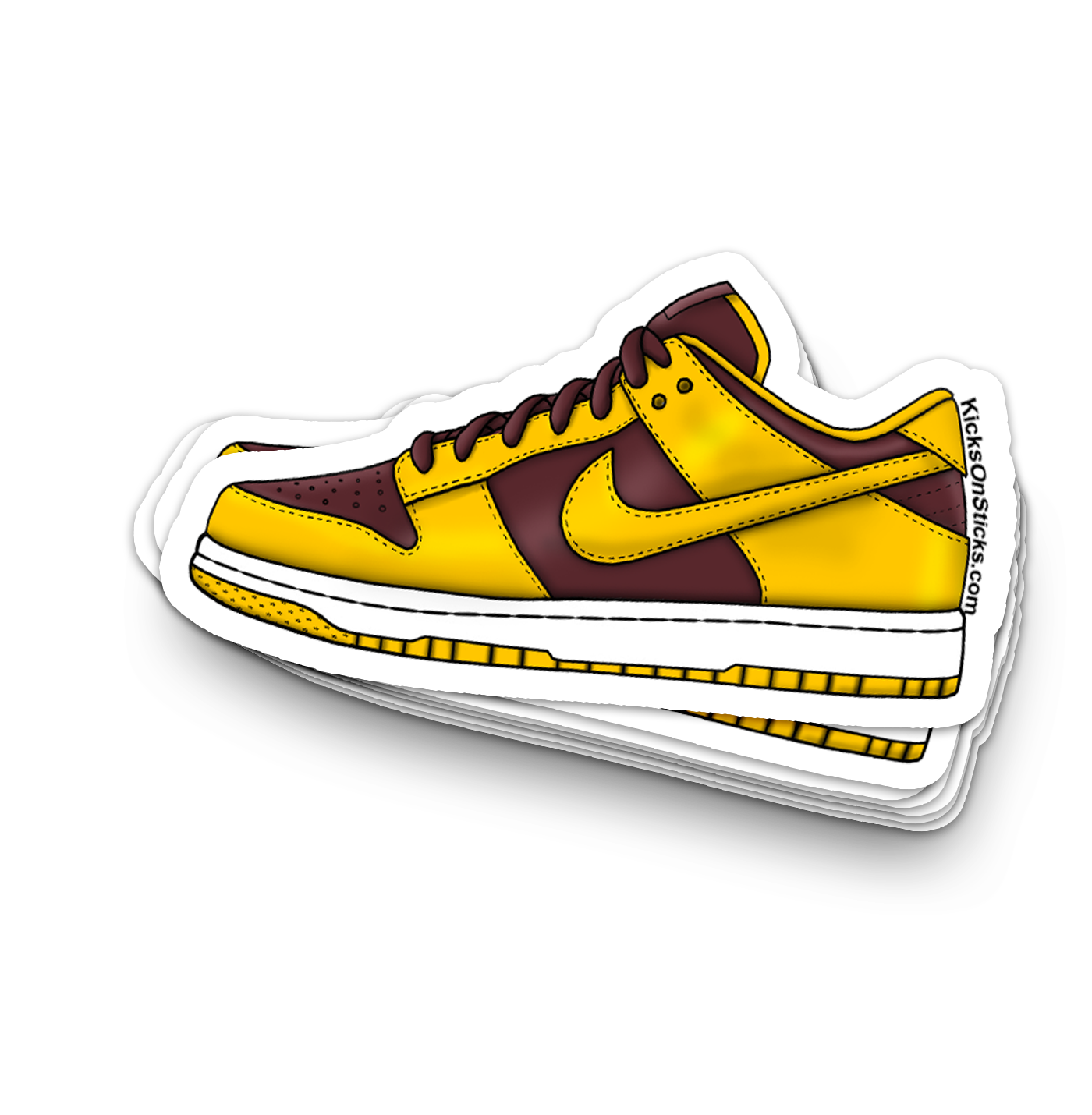 Dunk Low "Arizona" Sneaker Sticker – KicksOnSticks